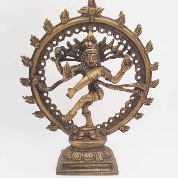 unknown | Art | Master Shiva Nataraja Hindu Dancing God Fire Wheel ...